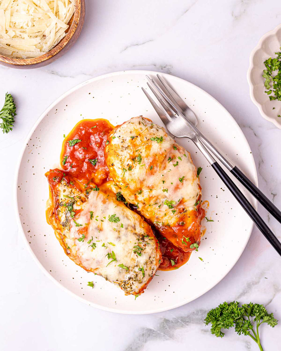 Healthier Chicken Parmesan – Domajax