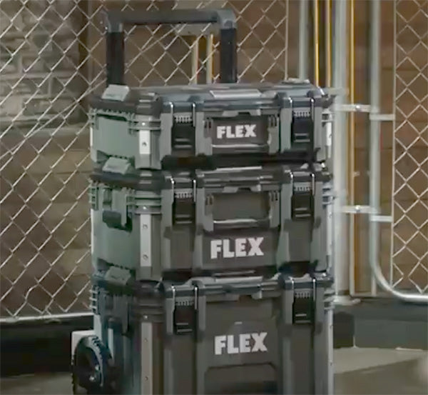 Flex Brings Pro Modular Tool Boxes to Lowe’s with Stack Pack – Domajax