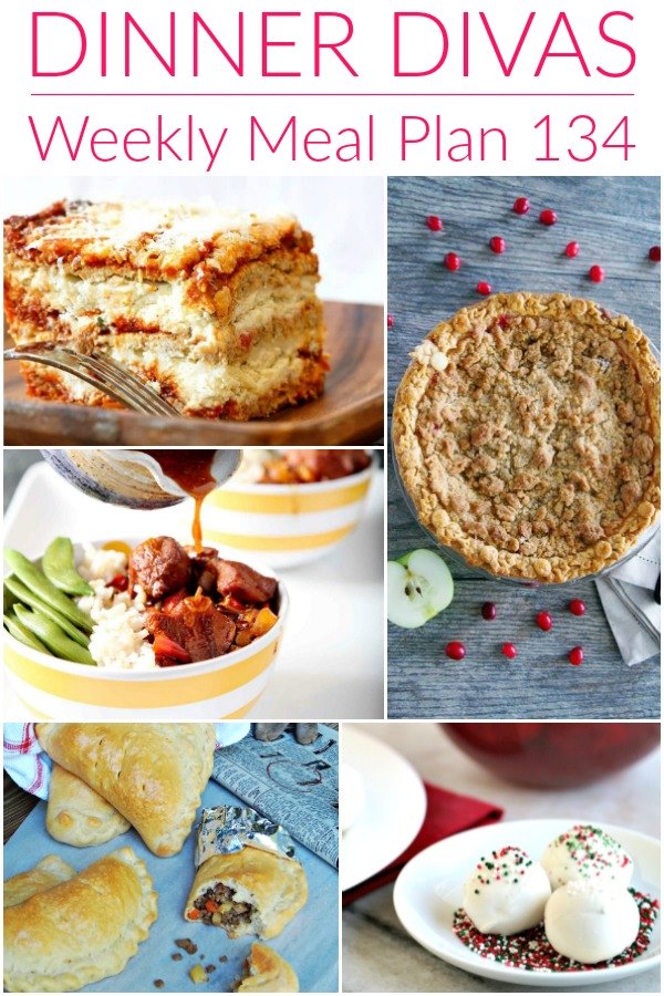 Dinner Divas Weekly Meal Plan, Week 134 | 5 Mains, 2 Extras – Domajax